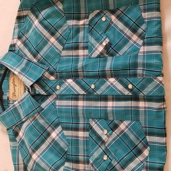 Wrangler | Shirts | Vintage Wrangler Western Fashion Snap Shirt | Poshmark